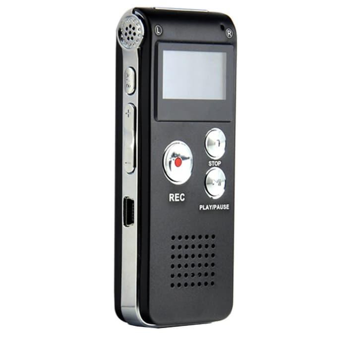 Jual Digital Voice Recorder - 8GB Perekam Suara MP3(packing putih abu ...