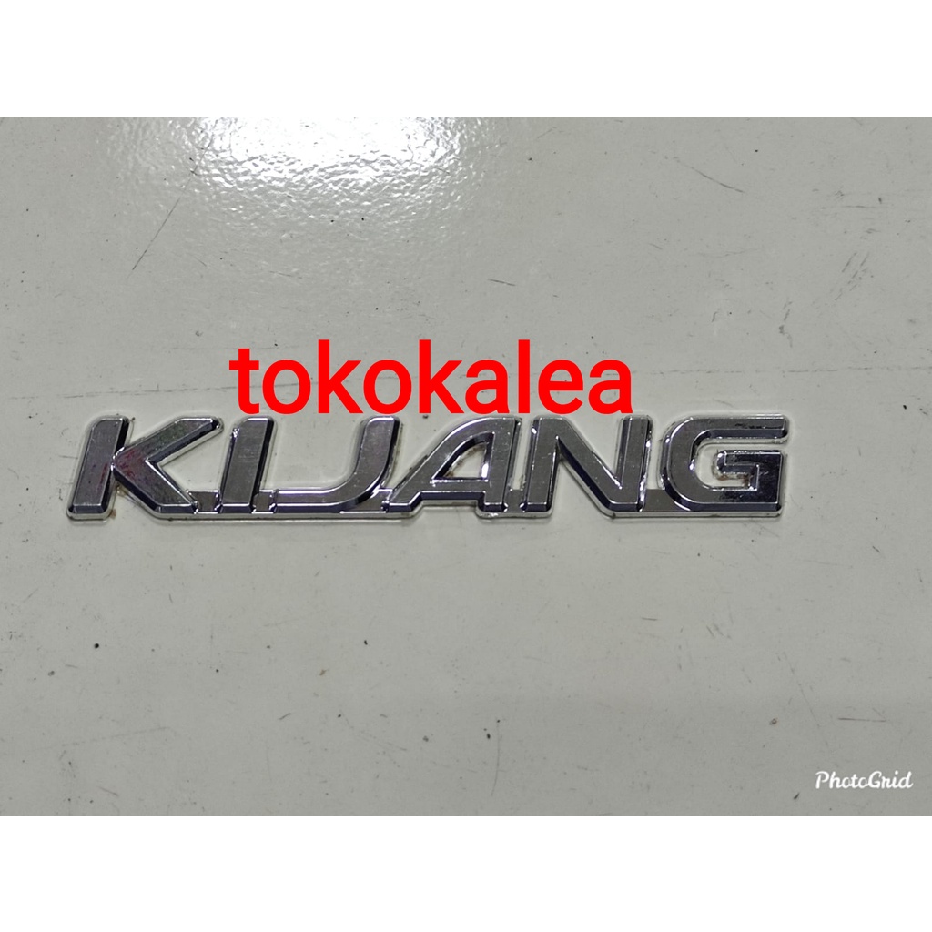 Jual emblem embleme tulisan kijang new 1997-2003 logo tulisan kijang ...
