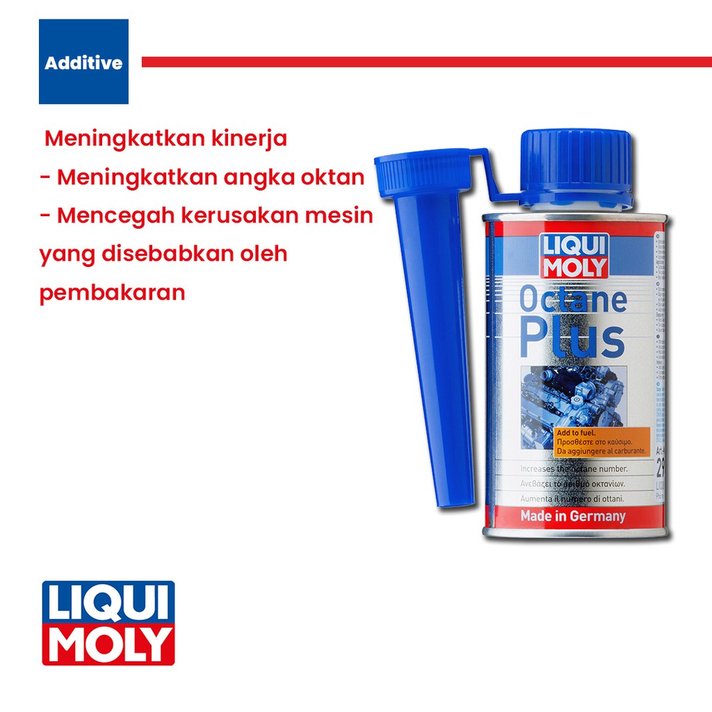Jual Liqui Moly Octane Plus 150 ML | Shopee Indonesia
