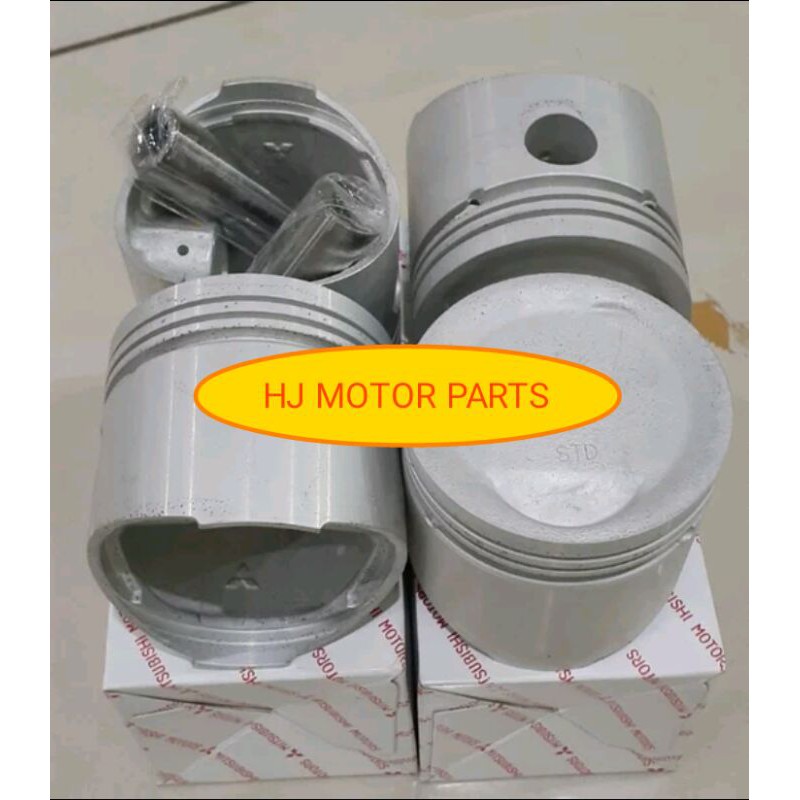 Jual Piston assy L300 deluxe 4G32 os Standar mitsubishi L300 delux ...