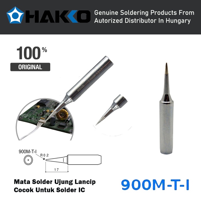 Jual Mata Solder Station Hakko 900M T I - Ujung Lancip | Shopee Indonesia