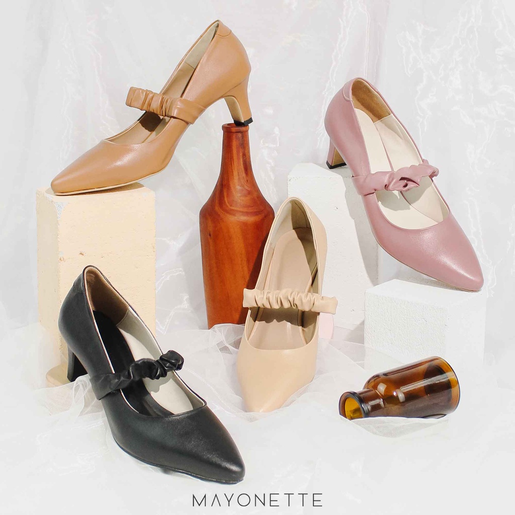 Jual MAYONETTE Melly Heels Shoes - Sepatu Hak Wanita Terbaru 2022 ...