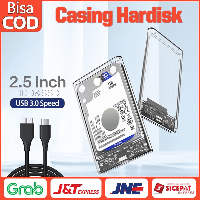 Jual Casing Hardisk External HDD SSD External Case 2.5" USB 3.0/2.0 | Shopee Indonesia