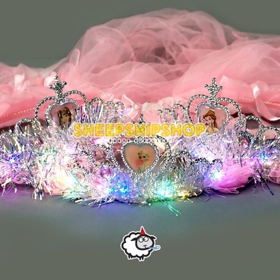 Jual BANDO LED ( LAMPU ) / CROWN LED SLAYER Pernikahan Tunangan Happy ...