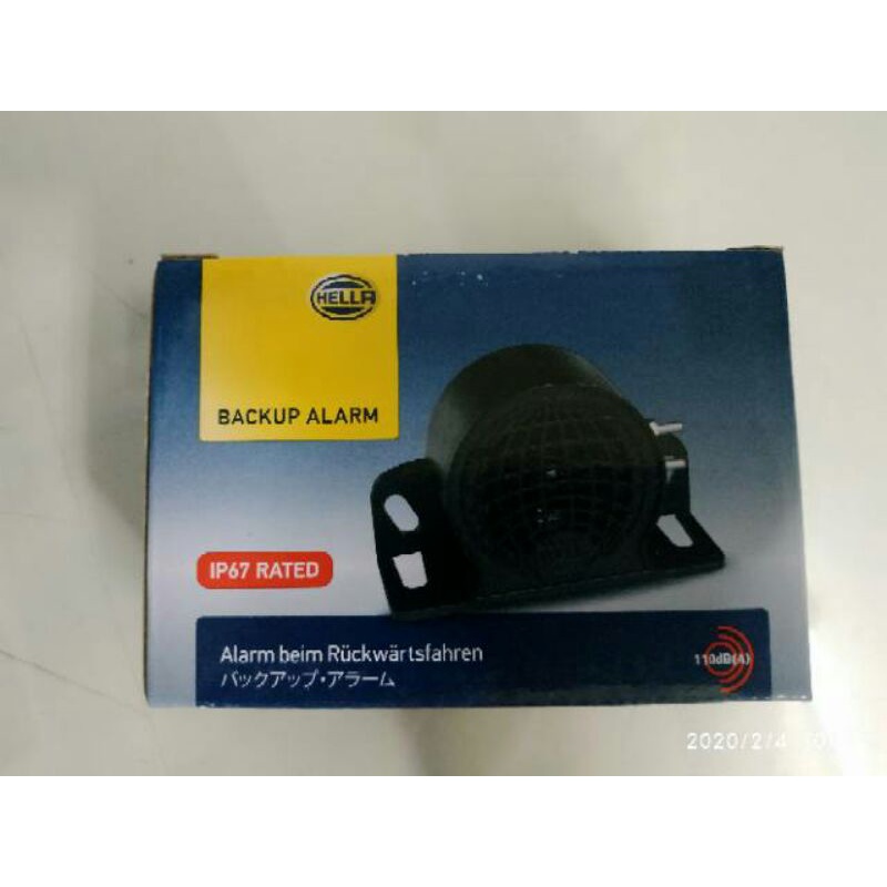 Jual Back Buzzer / Backup Alarm/ Klakson Mundur Original HELLA | Shopee ...