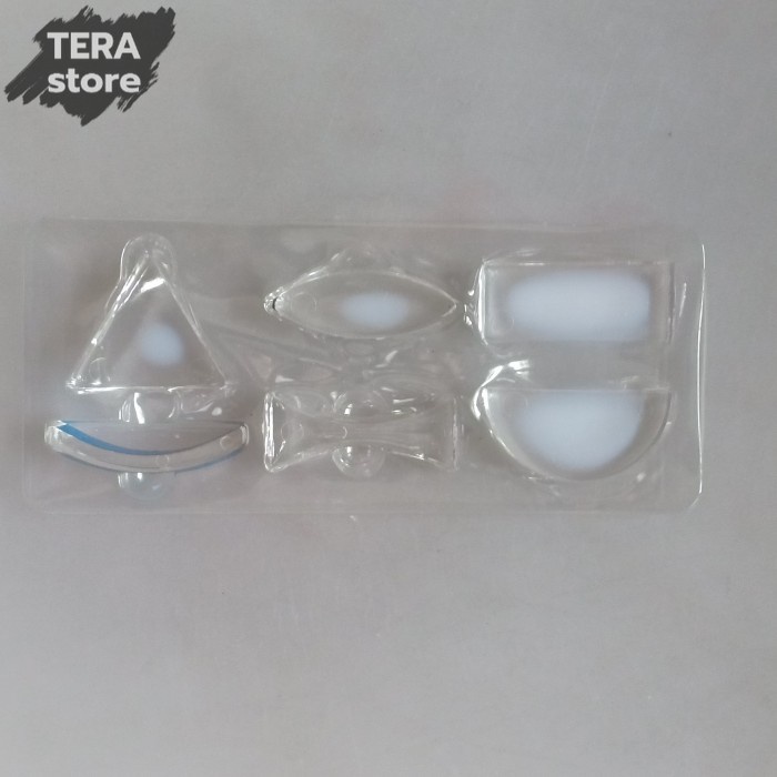 Jual set lensa optik cembung cekung percobaan optik fisika (isi 6 ...