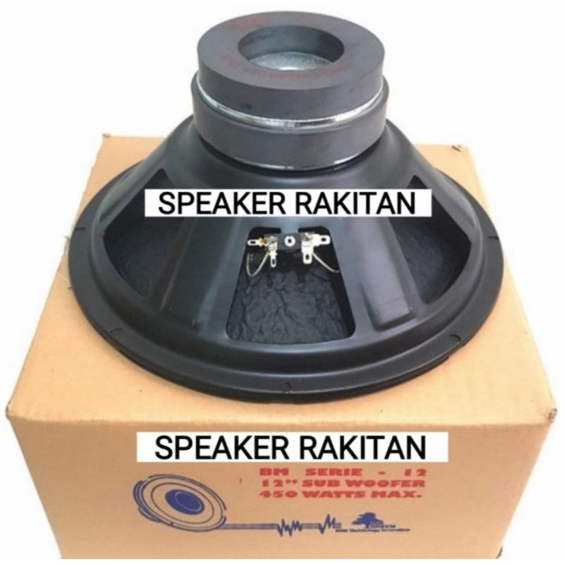 Jual Speaker Subwoofer 12 inch Model BMB 450Watt BM Series-12 Double magnet | Shopee Indonesia