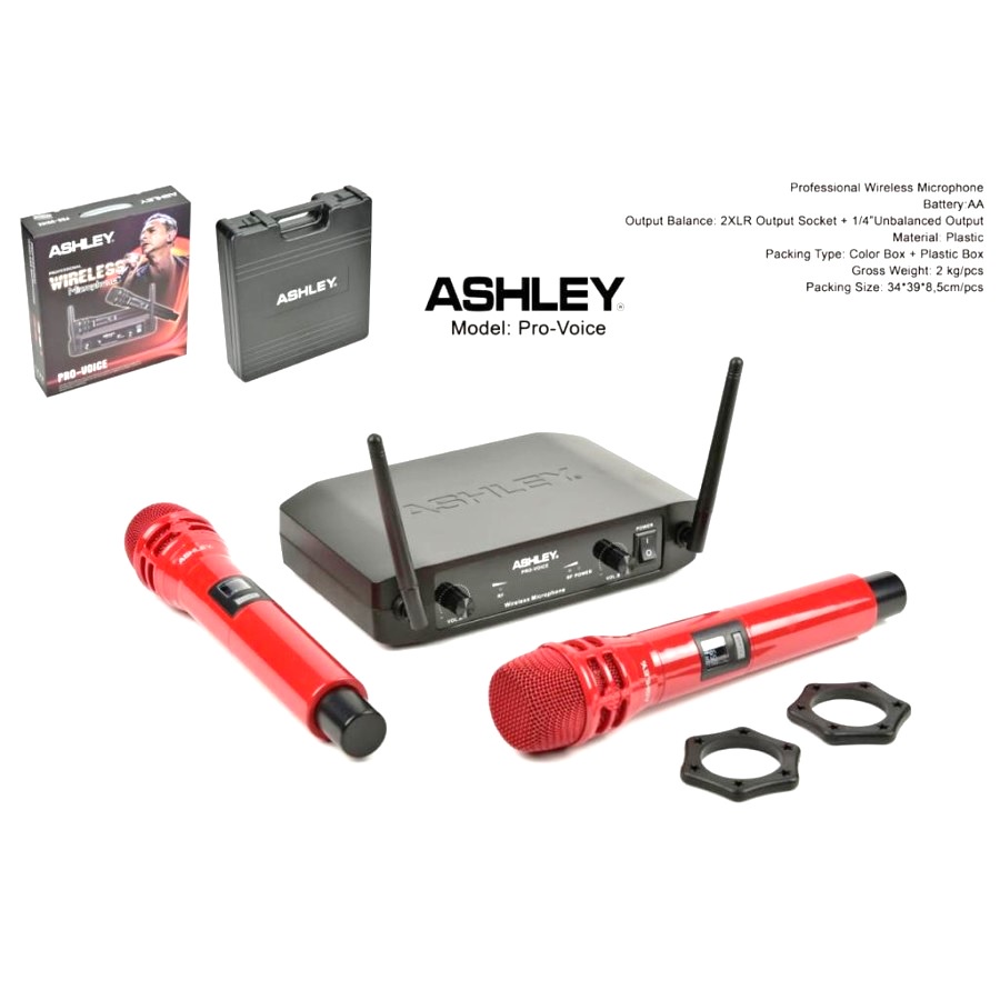 Jual Mic Ashley Pro Voice Original Garansi resmi Ashley 1 tahun ...
