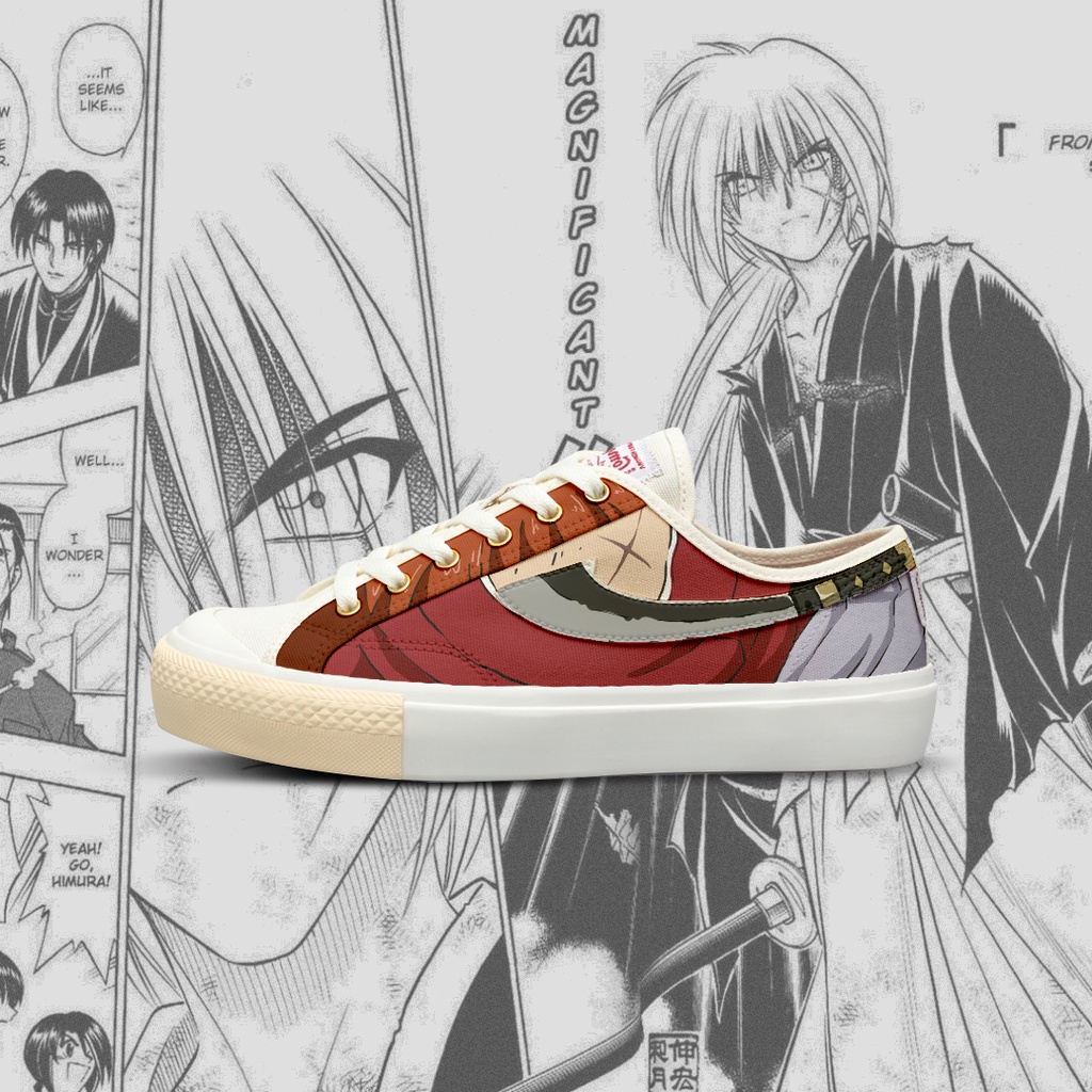 Jual SEPATU COMPASS SAMURAI X KENSHIN CUSTOM PAINT | Shopee Indonesia