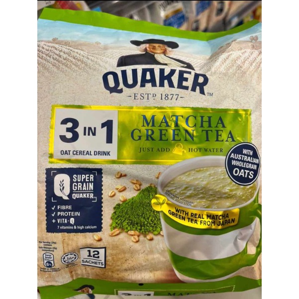 Jual QUAKER 3 IN 1 ISI 15 SACHET RASA COKLAT MALAYSIA/MINUMAN SEREAL ...