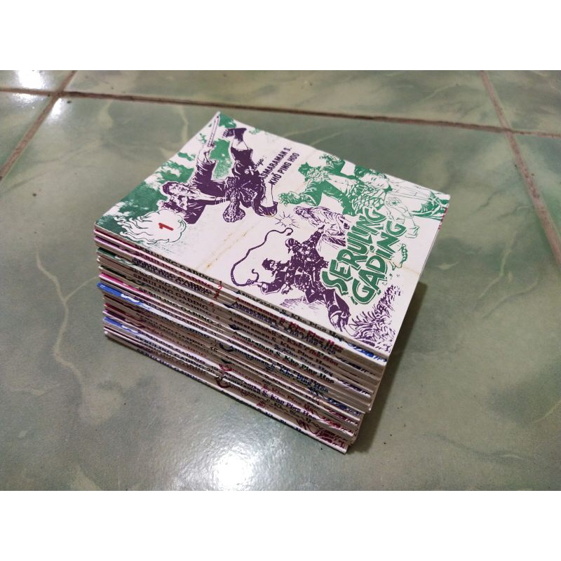 Jual Cersil Seruling Gading (Full Set 1-24 tamat), karya Kho Ping Hoo ...