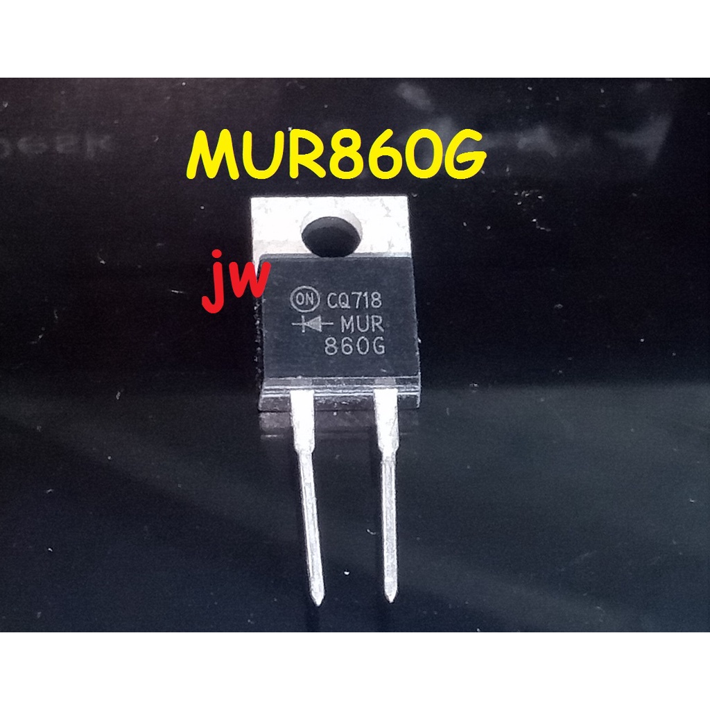 Jual MUR860 TO-220 MUR860G TO220 600V 8A HIGHSPEED DIODE | Shopee Indonesia