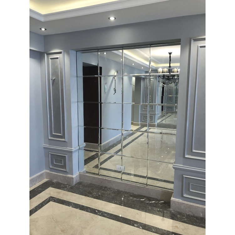 Jual Kaca Cermin Tempel Minimalis Ukuran 30cm x 30cm (PAKET ISI 20 PCS ...