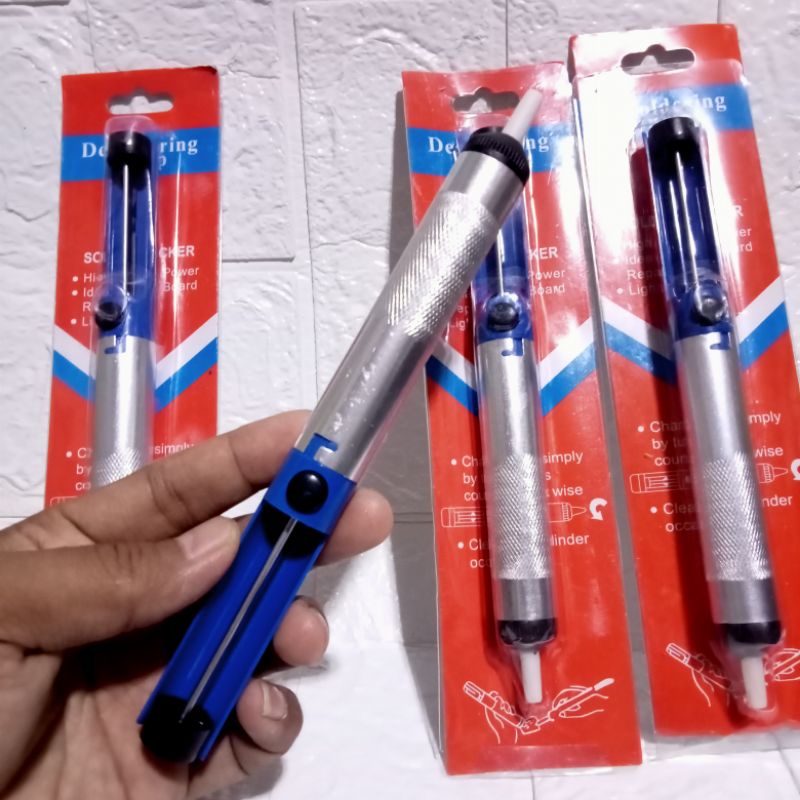 Jual ALAT SEDOT TIMAH SOLDER POMPA PENCABUT PENGHISAP TIMAH SOLDER ...
