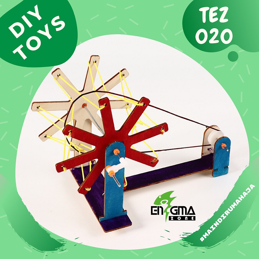 Jual DIY TOY TEZ 020 - MAINAN EDUKATIF ANAK - ASSEMBLY SCIENCE TOY ...