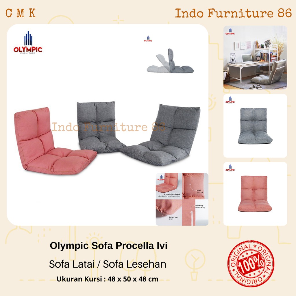 Jual Olympic Procella Sofa Lantai / Sofa Ivi / Sofa Lesehan / Sofa ...