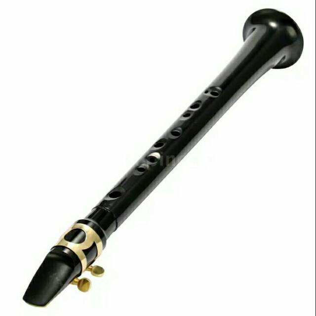 Jual Saxophone saku Saksofon mini warna hitam dengan tas penyimpanan ...