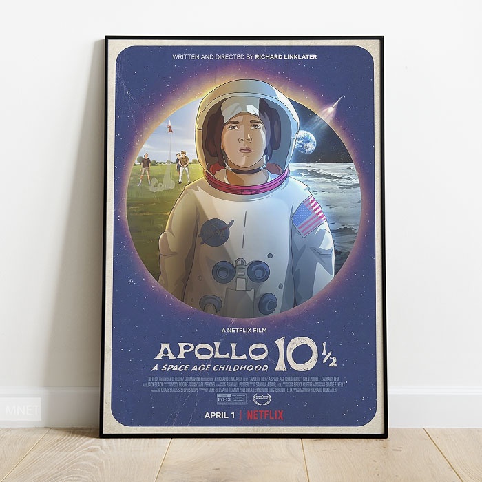 Jual Poster Film 2022 Apollo Ten And A Half A Space Age Adventure | Shopee Indonesia