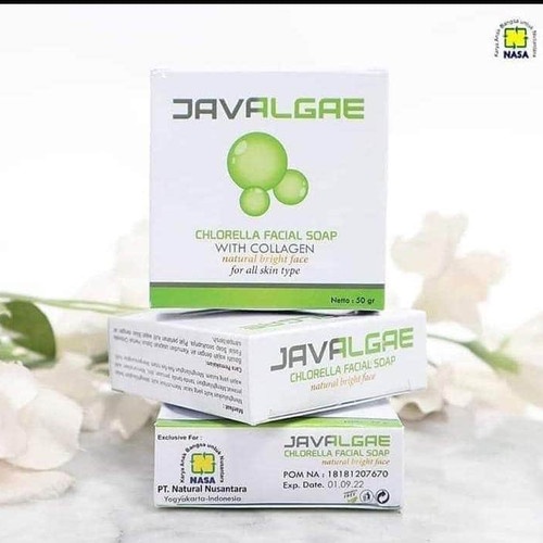Jual Sabun Javalgae Nasa / Chlorela Facial Soap With Collagen ...
