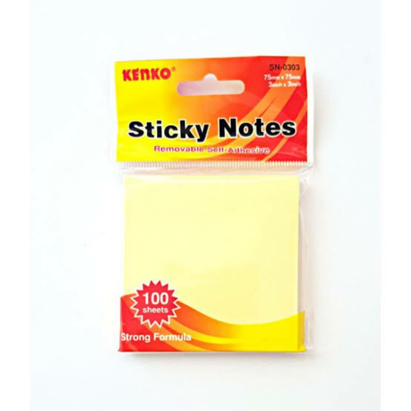 Jual MEMO STICK / STICKY NOTE KENKO SN-0303 / KERTAS MEMO / MEME TEMPEL ...