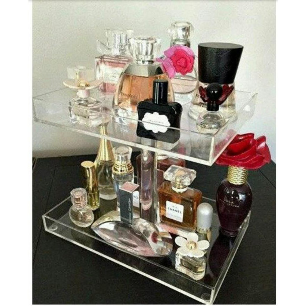 Jual Acrylic tempat parfum 2 susun | Shopee Indonesia