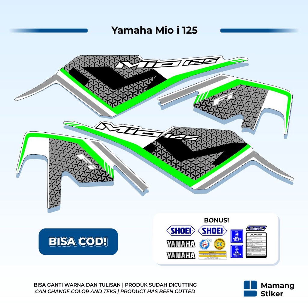 Jual Striping Yamaha Mio M3 Variasi (51) Original Mio i 125 125i Racing ...