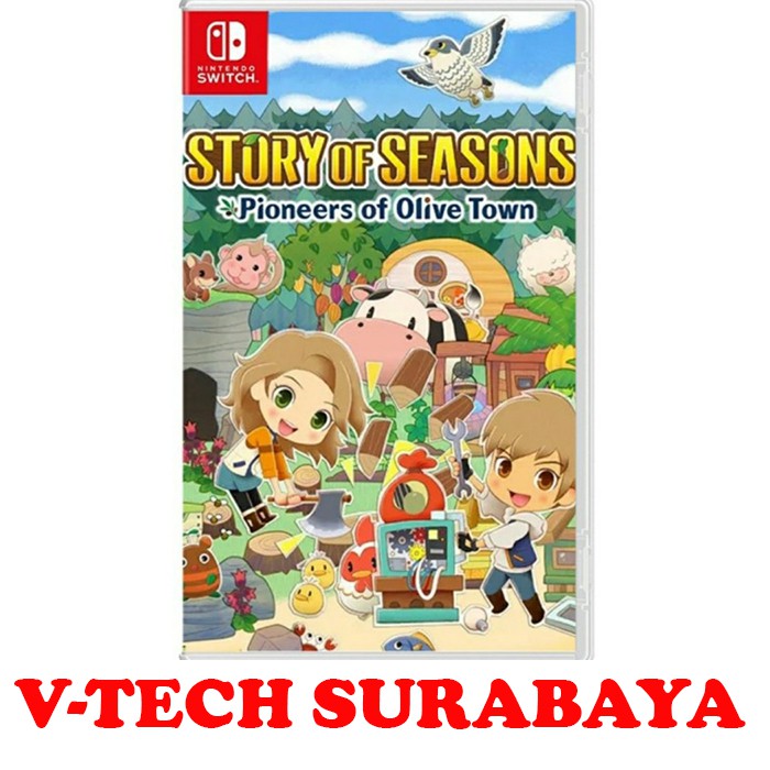 Jual STORY OF SEASONS SEASON PIONEERS OF OLIVE TOWN NINTENDO SWITCH ...