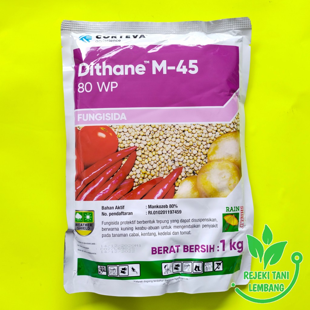 Jual FUNGISIDA DITHANE M-45 80 WP ISI 1KG PENGENDALI PENYAKIT | Shopee ...