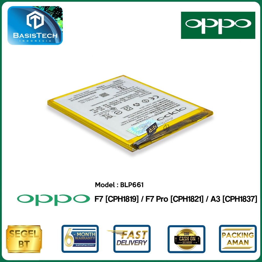 Jual BATERAI OPPO F7 CPH1819 - OPPO F7 PRO CPH1821 - OPPO A3 CPH1837 ...