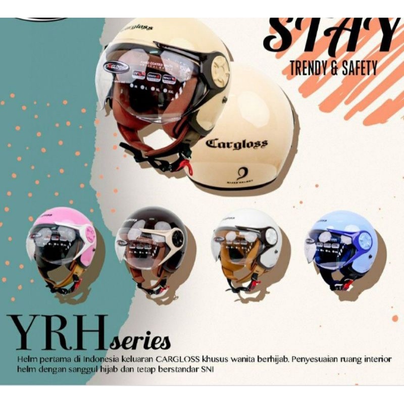 Jual Cargloss YRH Hijab All Warna Original | Shopee Indonesia