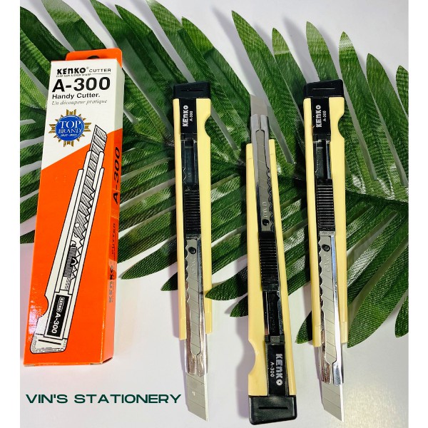 Jual ORIGINAL PISAU CUTTER KENKO A-300 (KECIL) | Shopee Indonesia