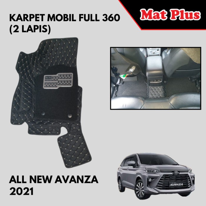 Jual Karpet mobil all new avanza 2021-2022 7D (2 lapis) Mat Plus | Shopee Indonesia