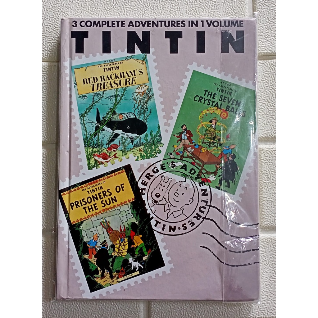 Jual Herge : Adventures Tintin, 3 Complete Adventures in 1 Volume ... Jual Herge : Adventures Tintin, 3 Complete Adventures in 1 Volume ...