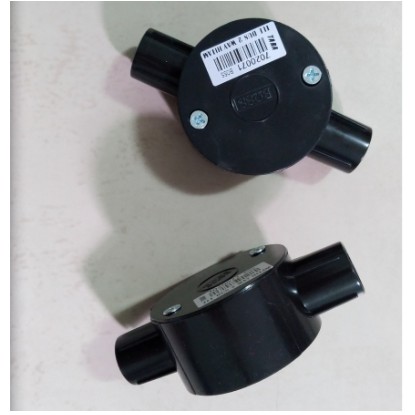 Jual T DUS TDUS 2 CABANG 20MM HITAM BOSS - 7020071 | Shopee Indonesia