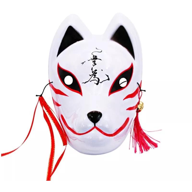 Jual Topeng Rubah Anbu Full Face Cosplay Ninja Kakashi Japan Anime Fox ...