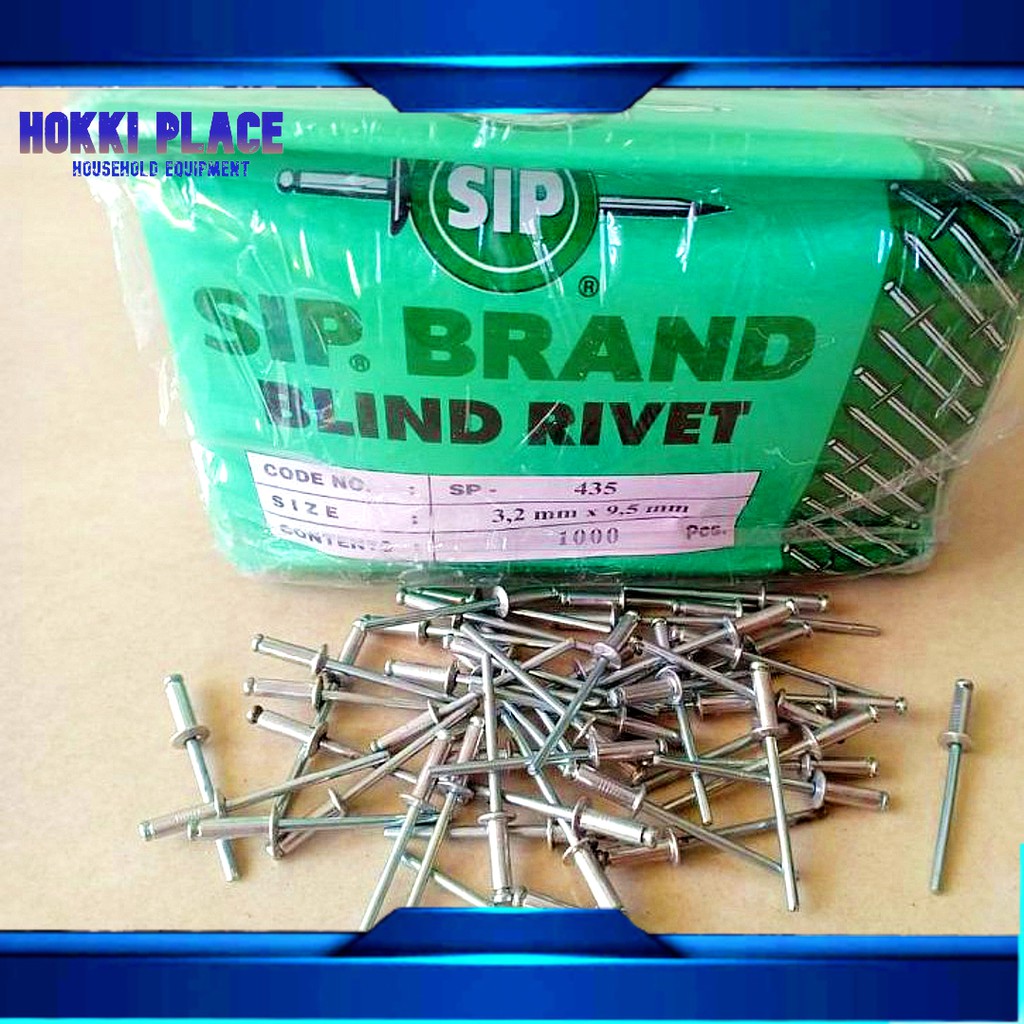 Jual PAKU RIVET 435 440 450 SIP BRAND /BOX 1000PCS HIGH QUALITY ...
