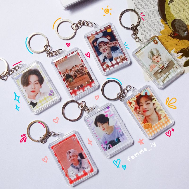 Jual PROMOGantungan Kunci Akrilik Custom Foto Insert Paper | Custom ...