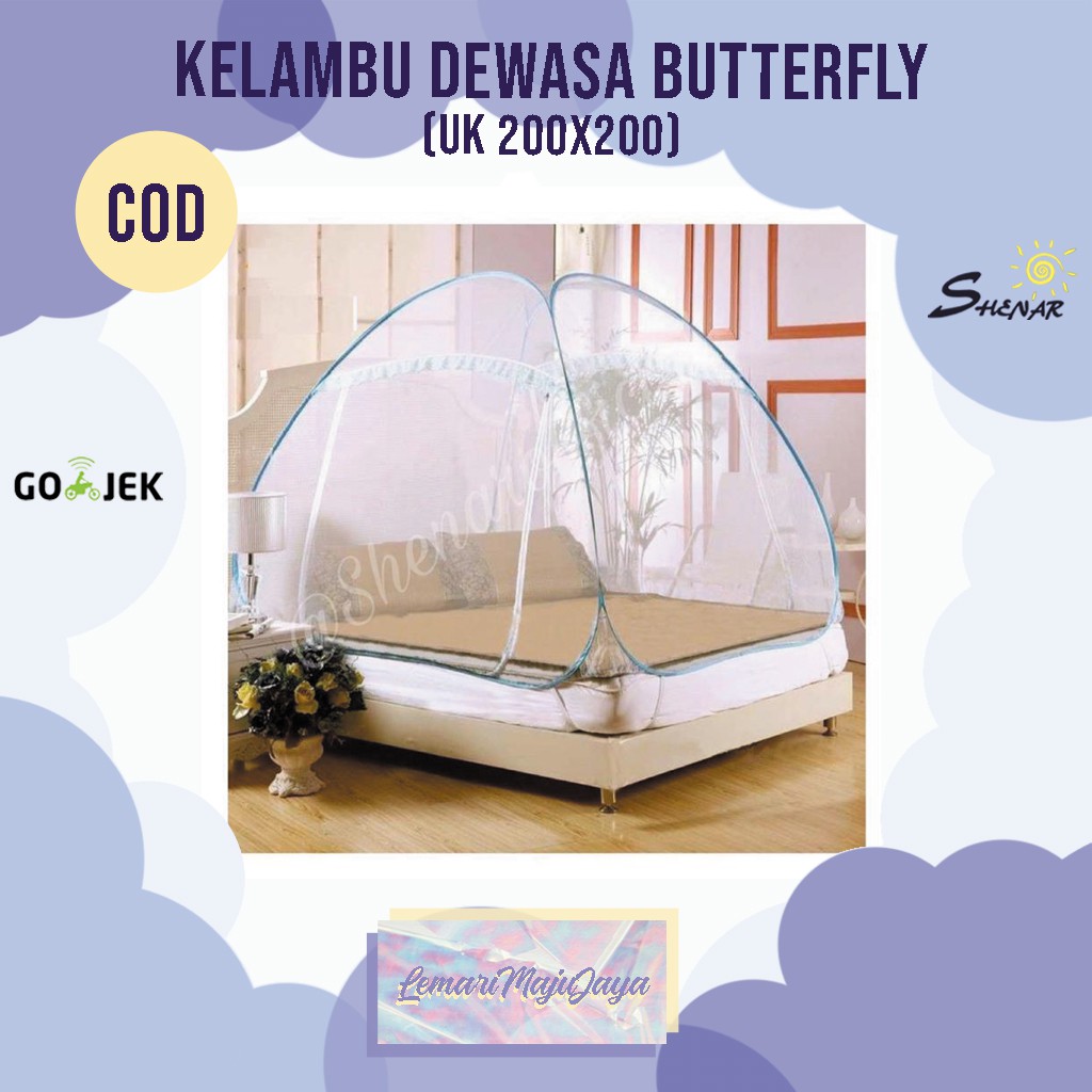 Jual KELAMBU BUTTERFLY 100% ORI!!! / Kelambu Tempat Tidur Dewasa ...