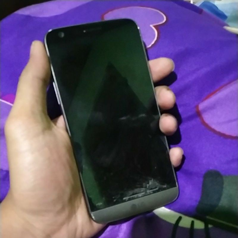 Jual LG G5 4/32 (Minus Layar pecah tidak tampil di chas tegangan 1 ...