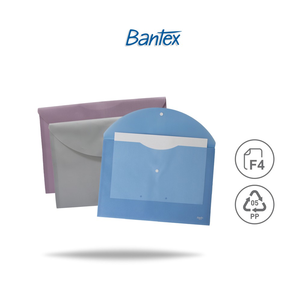 Jual Bantex Map Kancing Plastik Folio F4 | Shopee Indonesia