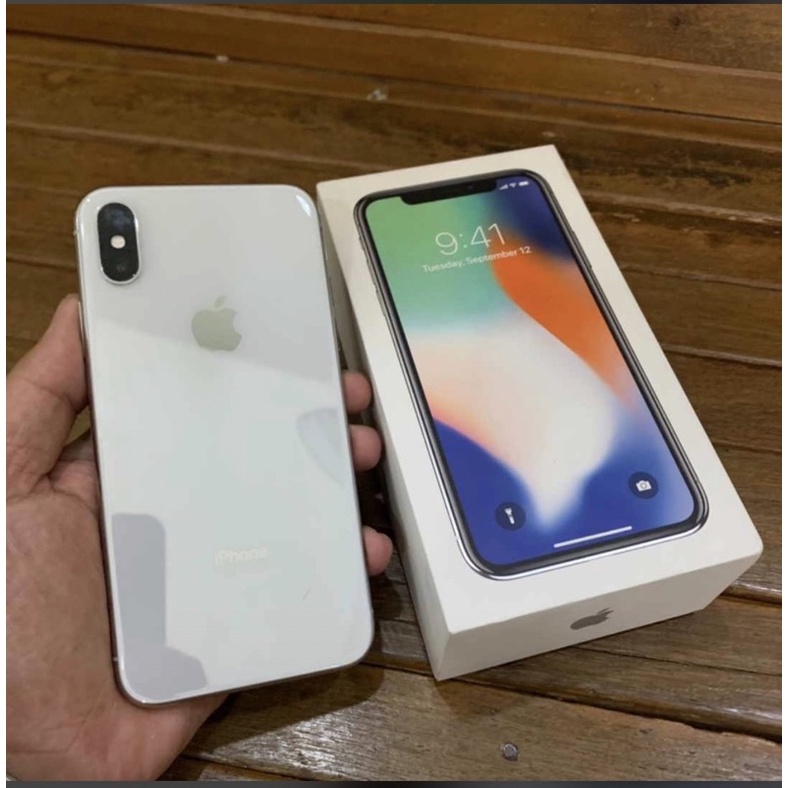 Jual iphone X 64GB IBOX RESMI FULLSET | Shopee Indonesia