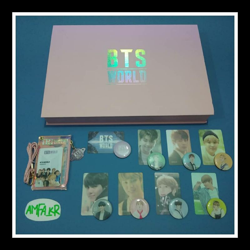 Jual [SHARING] BTS WORLD OST LIMITED EDITION PACKAGEphotocard bts ...