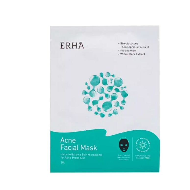Jual ERHA ACNE FACIAL MASK 1 PCS - MASKER WAJAH JERAWAT | Shopee Indonesia