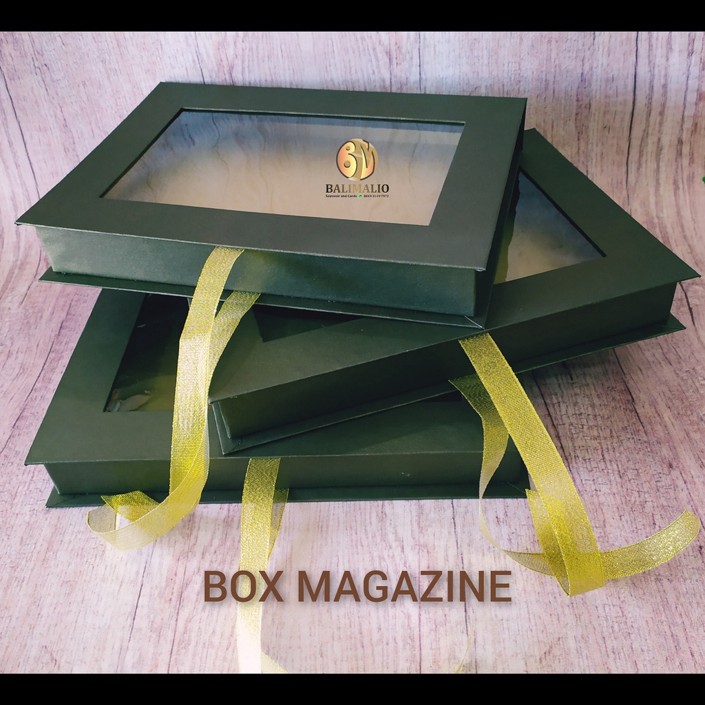 Jual Box Model Buku Lobang Mika / Box Magazine / Box Kado / Box Hampers ...