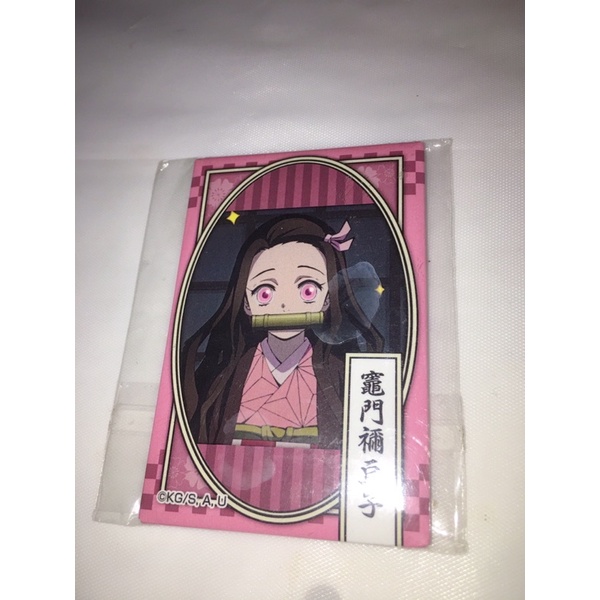 Jual nezuko kimetsu no yaiba badge official merch | Shopee Indonesia