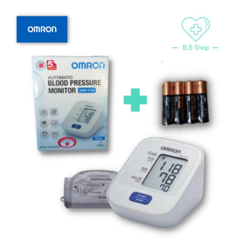 Jual TENSIMETER OTOMATIS OMRON ALAT UKUR TENSI DARAH OMRON | Shopee ...