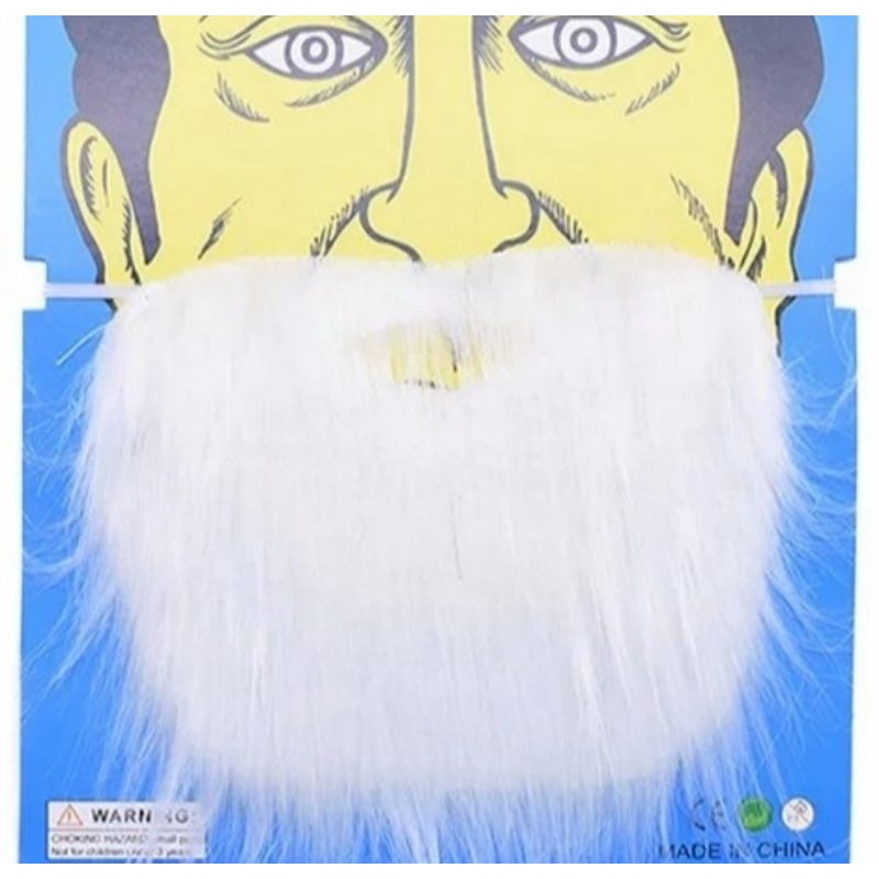 Jual Jenggot palsu janggut brewok kumis wig rambut fake beard cosplay ...