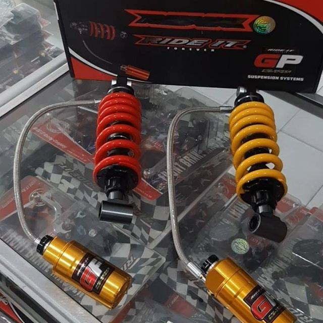 Jual shock shockbreaker Monoshock tabung RIDE IT GP 103 yamaha byson R25 MT 25 | Shopee Indonesia