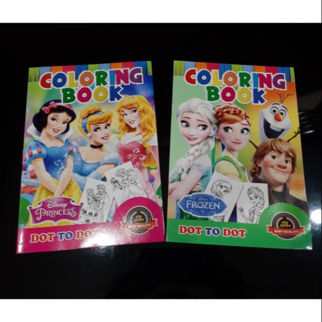 Jual Buku Mewarnai Boxy dot to dot (5pc) | Shopee Indonesia