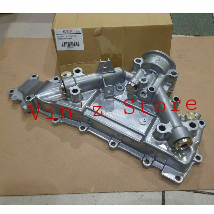 Jual COVER OIL COOLER MITSUBISHI CANTER PS 125T PS 135 T ASLI TITAN ...